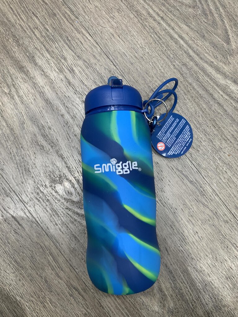 กระติกน้ำ ซิลิโคน Smiggle Silicone water bottle - Mirage- ฟ้า - Kute ...