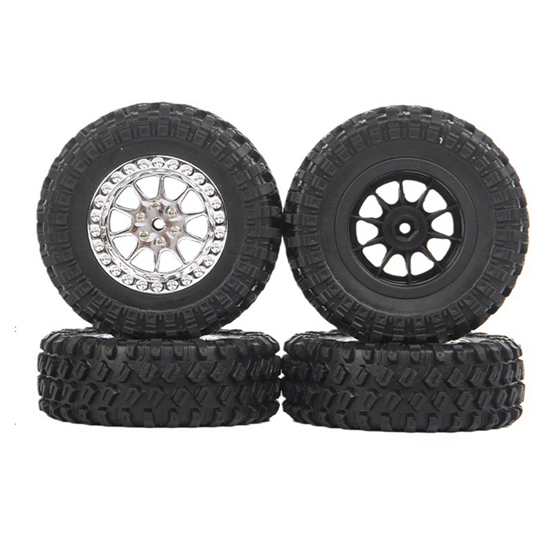 4Pcs 70mm Tire Tyres Wheel for MN D90 D99S MN-90 MN91 MN98 MN99S WPL ...