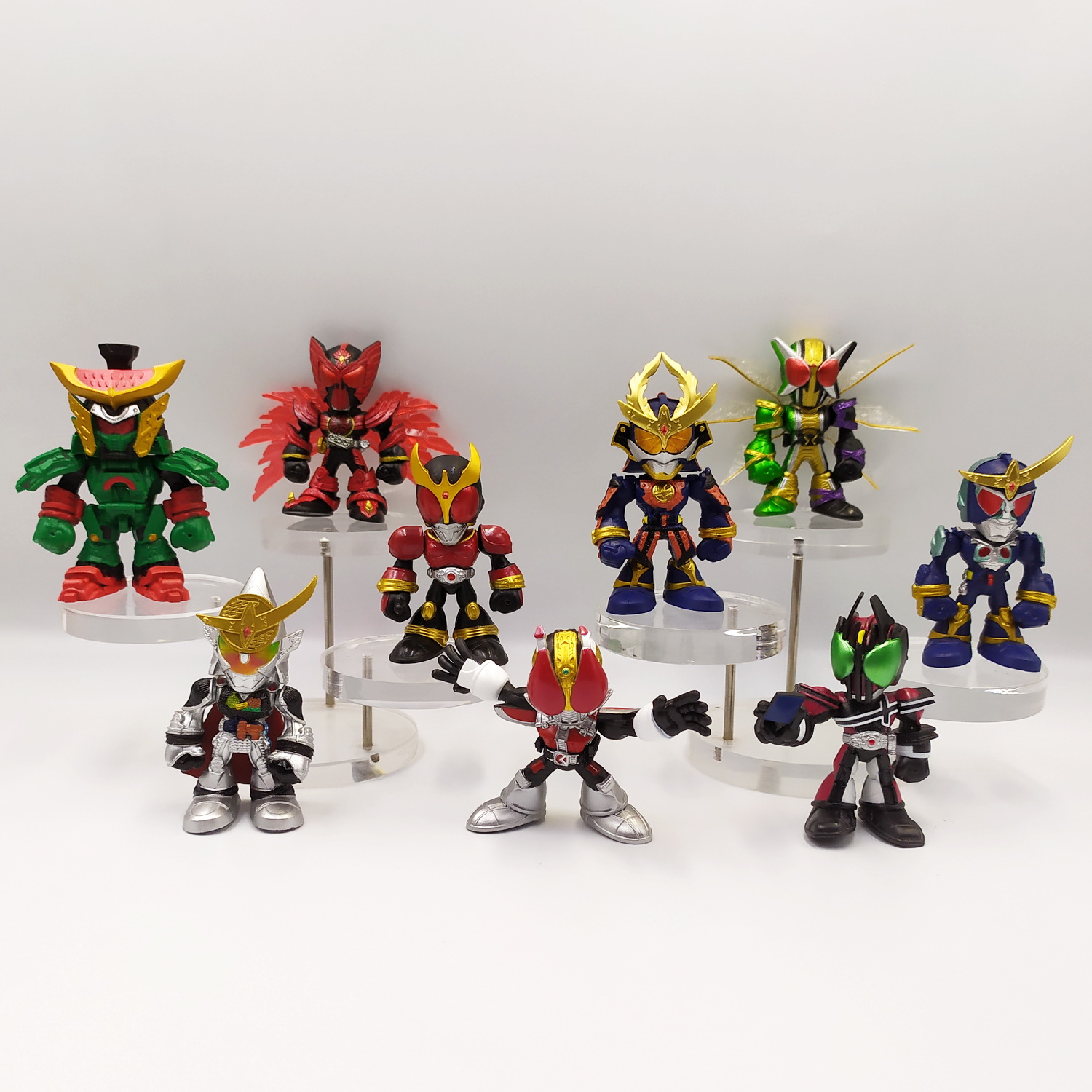 โมเดล Masked Rider SD ขนาด 6 Cm 9 แบบ ราคาถูก ขยับแขนได้ ของจริงงานสวย ...