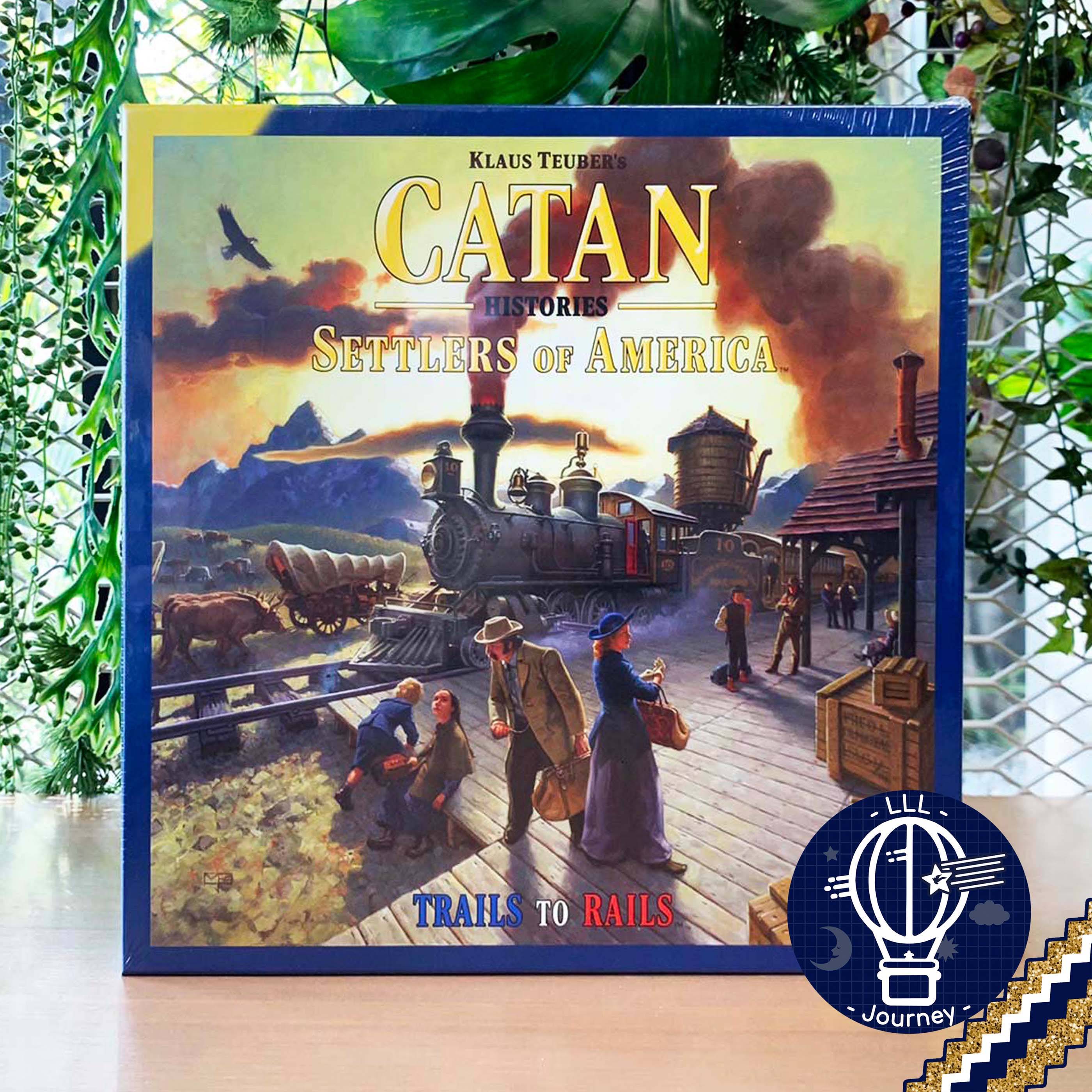 Catan Histories Settlers of America แถมซองพรีเมี่ยมฟรี [บอร์ดเกม ...