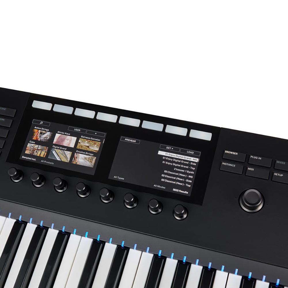 Native Instruments Komplete Kontrol S49 MK2 คีย์บอร์ดใบ้ Midi Keyboard ...
