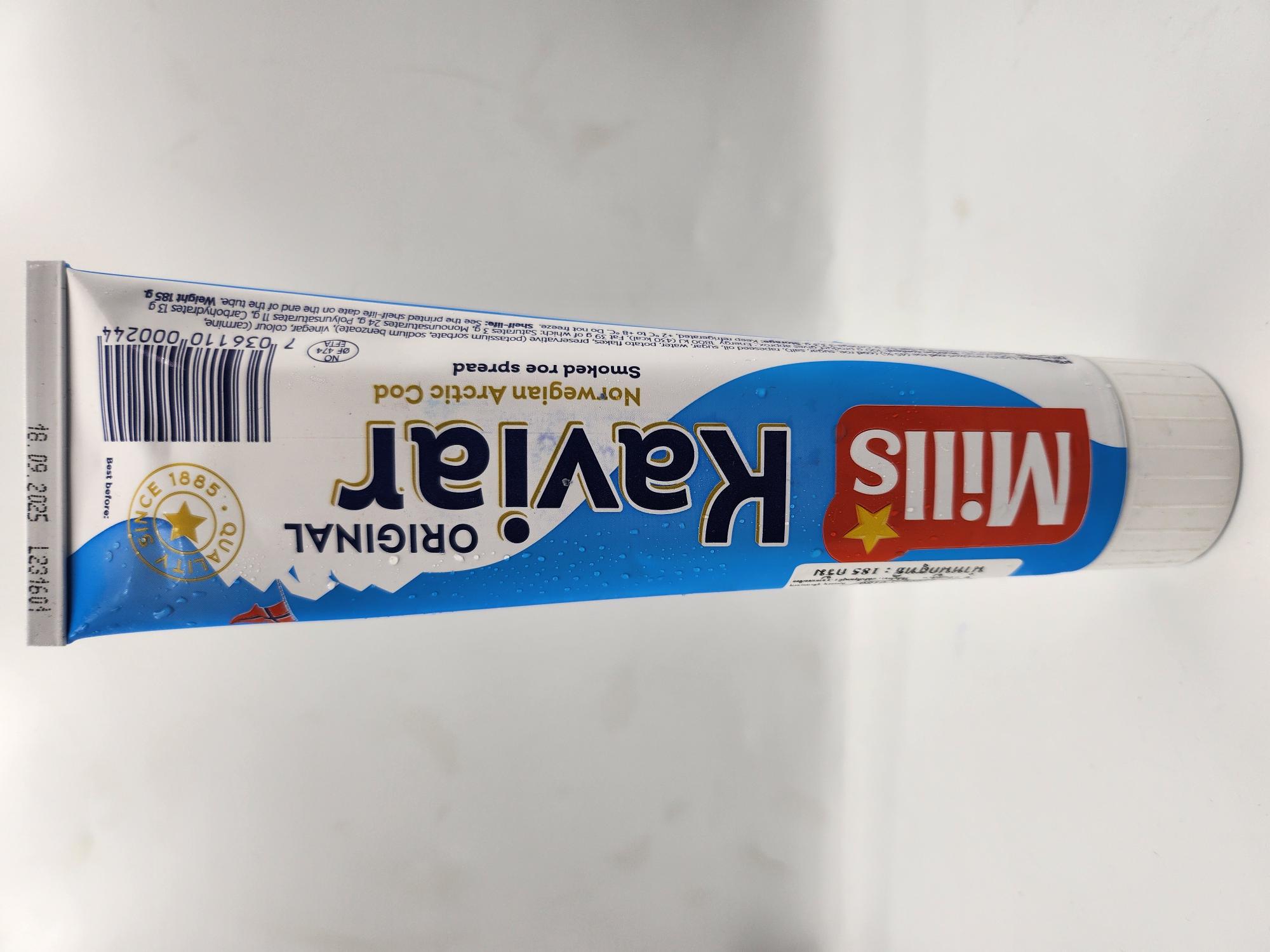 Mills Caviar Original Cod Roe Spread 185g - Olearys.S.B.D - ThaiPick