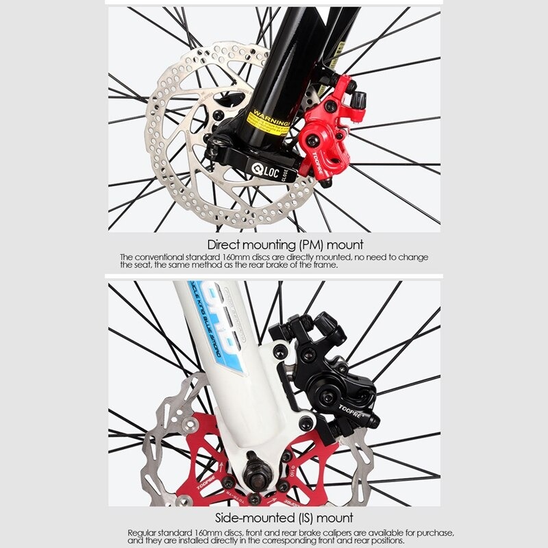 TOOPRE ชุดเบรคจักรยาน Mechanical Caliper Disc Brakes Aluminum Alloy (1 ...