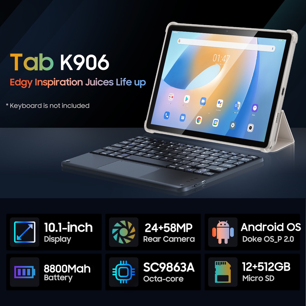 แท็บเล็ต Android 5G ดั้งเดิม Galaxy Tab P20 Ultra RAM 12GB ROM 512GB ...