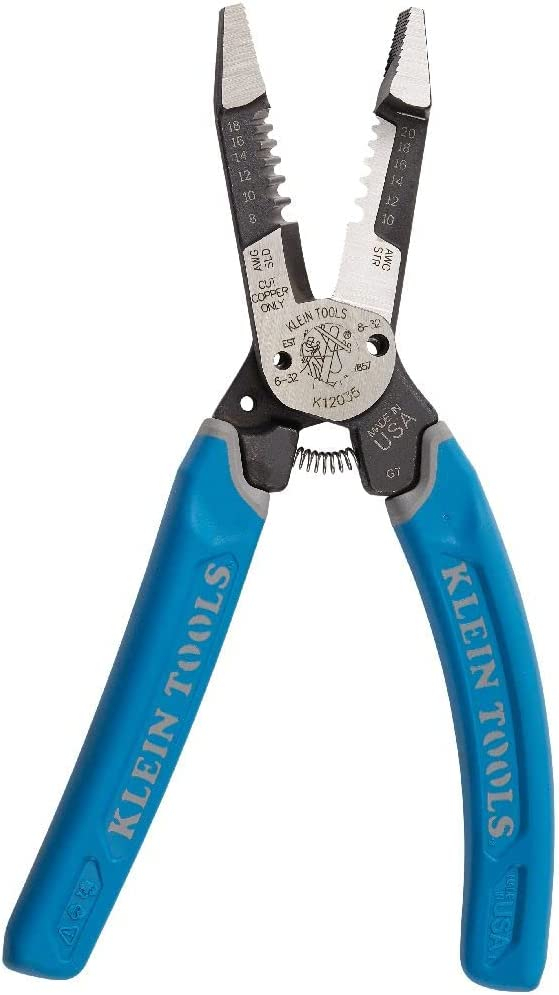 Klein Tools K12035 Klein-Kurve Wire Cutters, Heavy Duty Wire Stripping ...