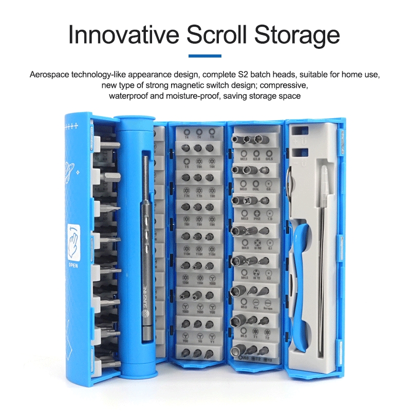 ไขควงชุด128 IN 1 PRECISION SCREWDRIVER SET SUNSHINE SS-5120 - Relife ...