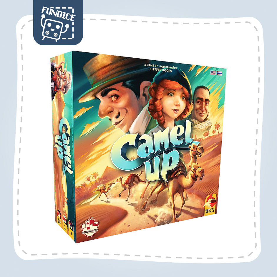 Fun Dice: คาเมล อัพ 2 (Camel Up 2nd Edition) Board Game (Stronghold ...