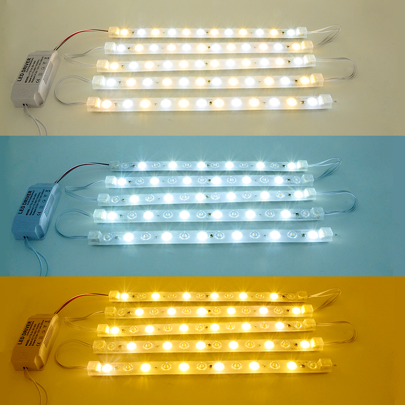 5 in 1 long strip LED light board Retrofit light board dimmable 3000k ...