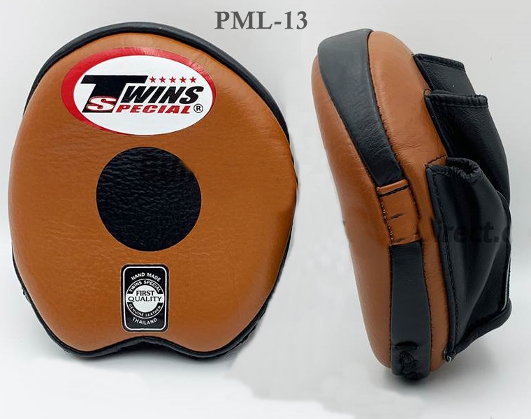 Twins Special mini Focus mitts punching PML-13 Brown Black Genuine ...