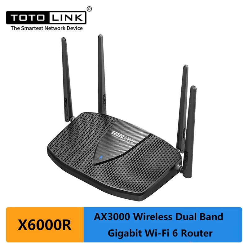 TOTOLINK รุ่น X6000R เร้าเตอร์ AX3000 WiFi6 MeshWiFi Gigabit - ckonline ...