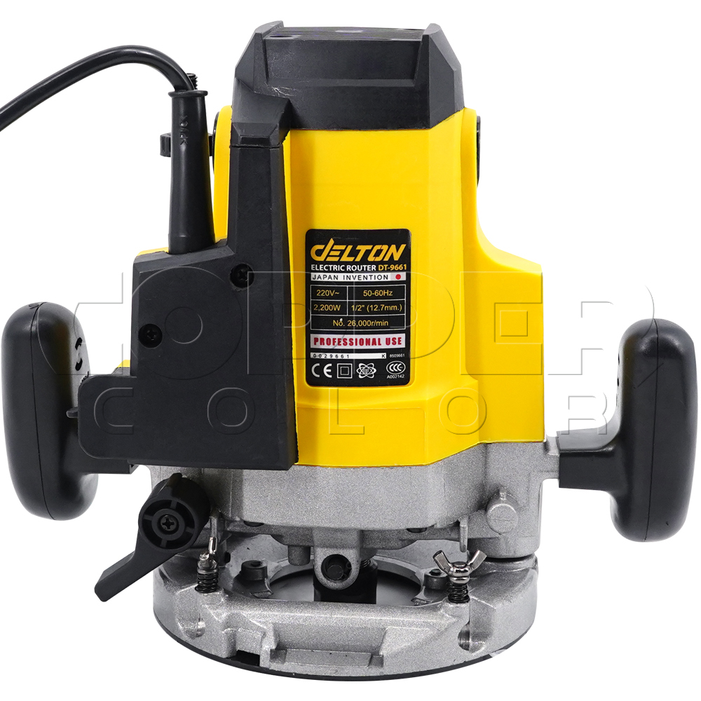 DELTON เร้าเตอร์ เครื่องเซาะร่องไม้ 2,200W ขนาด 1/2 นิ้ว 4 หุน Electric ...