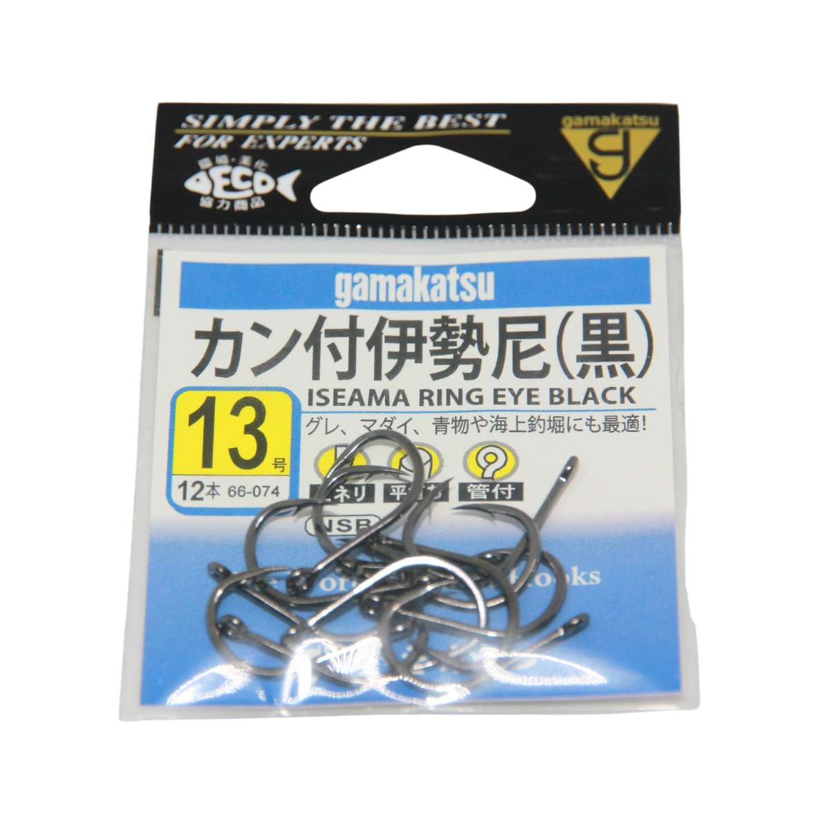 Gamakatsu ISEAMA RING EYE BLACK เบ็ดกามาซองฟ้า MADE IN JAPAN | Lazada.co.th