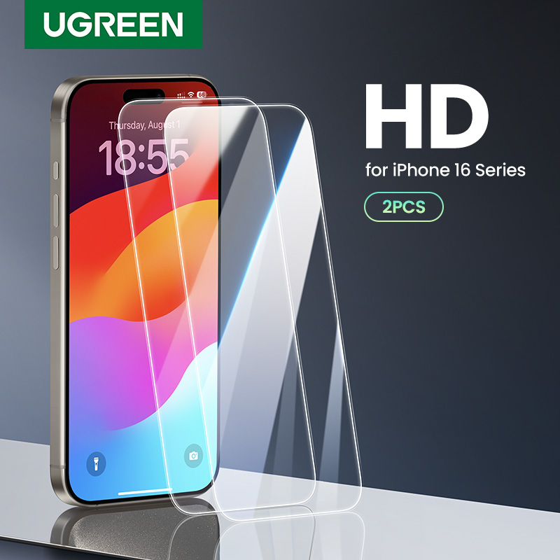 UGREEN 2PCS Borderless Full Screen 3D HD Screen Privacy Film Anti-Spy ...