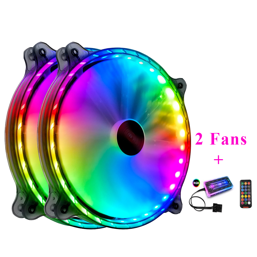 High Airflow 200mm PC Case Fan Ventilador Quiet Cooling For Computer ...