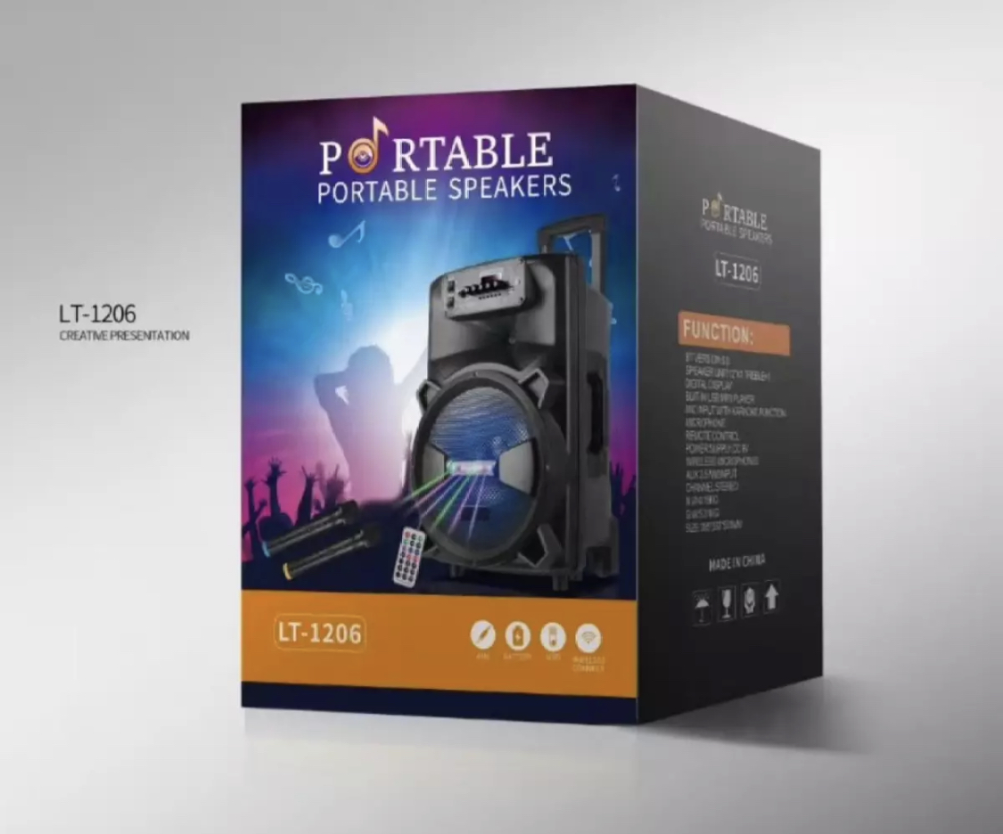 โปรโมชั่น ใหม่!!!! ลำโพงบลูทูธ 12นิ้ว รุ่นLT1206 เสียงดังพลังเยอะ ปรับ ...