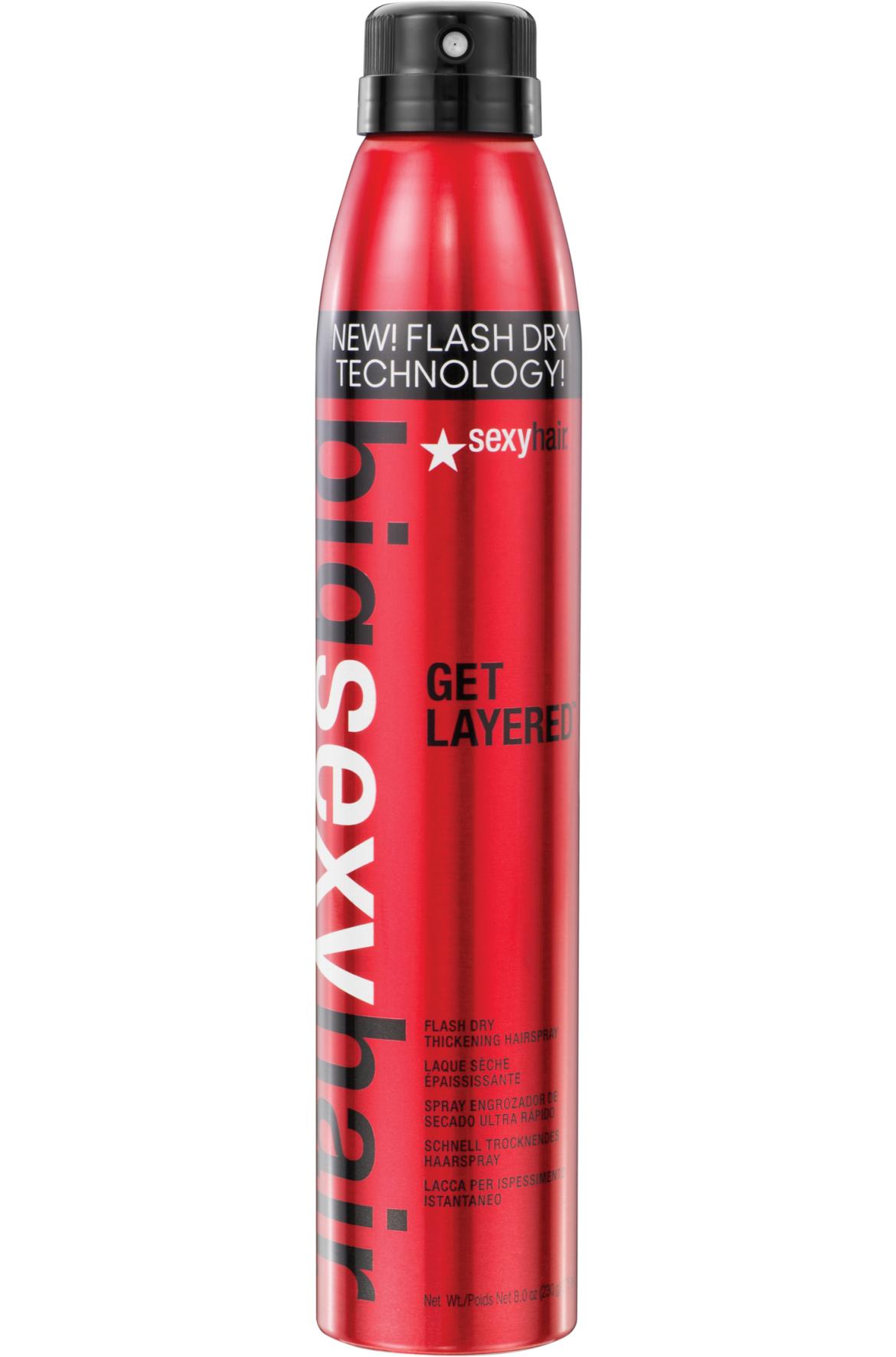 Sexyhair Get Layer Hair spray 230g สเปรย์ชนิดแห้งไวที่สุด ให้ความอยู่ ...