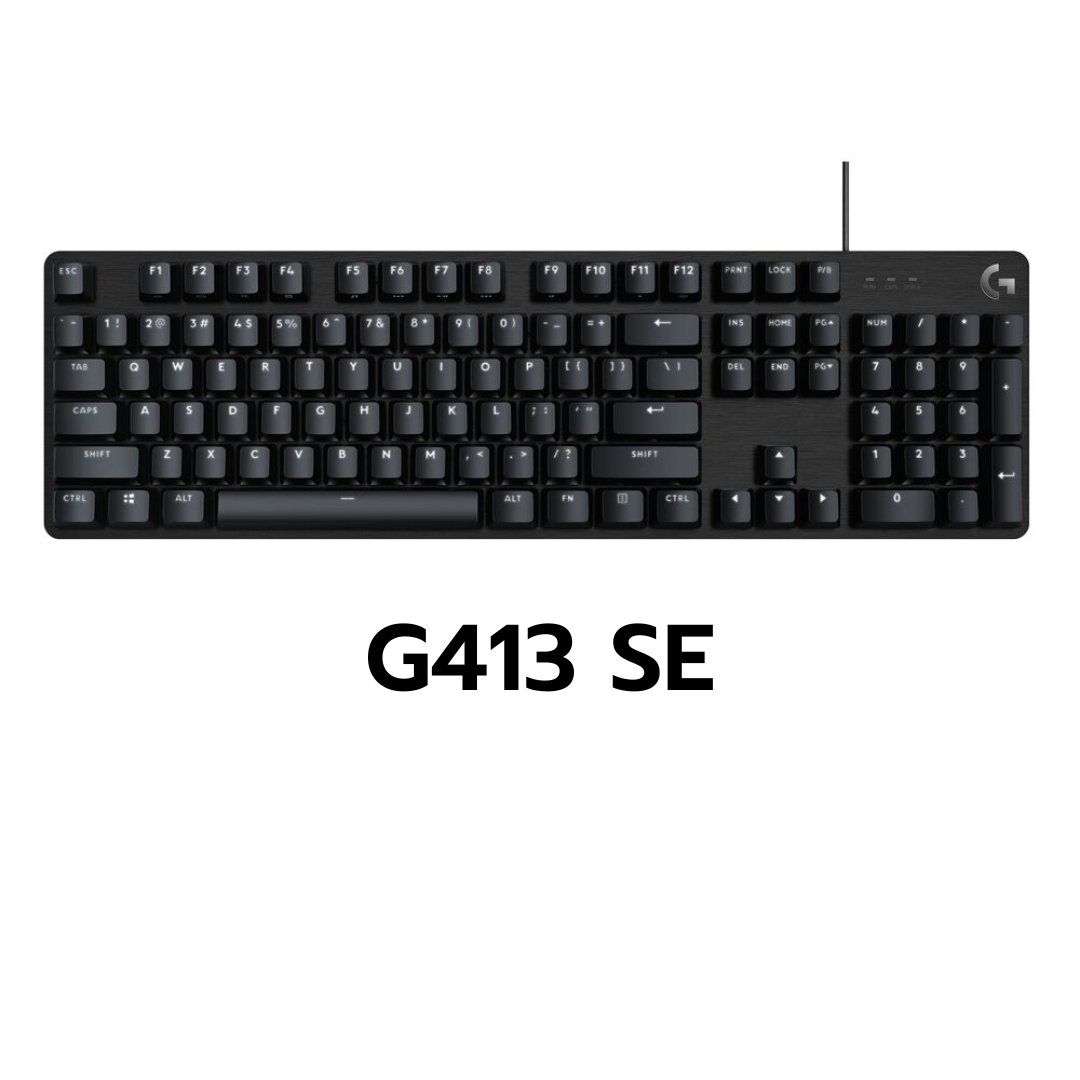 Logitech Keyboard G413 SE Gaming Keyboard / G413 TKL SE Gaming Keyboard ...