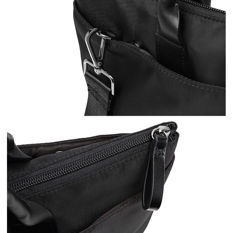 Nylon briefcase portable ladies document bag fashion business ...