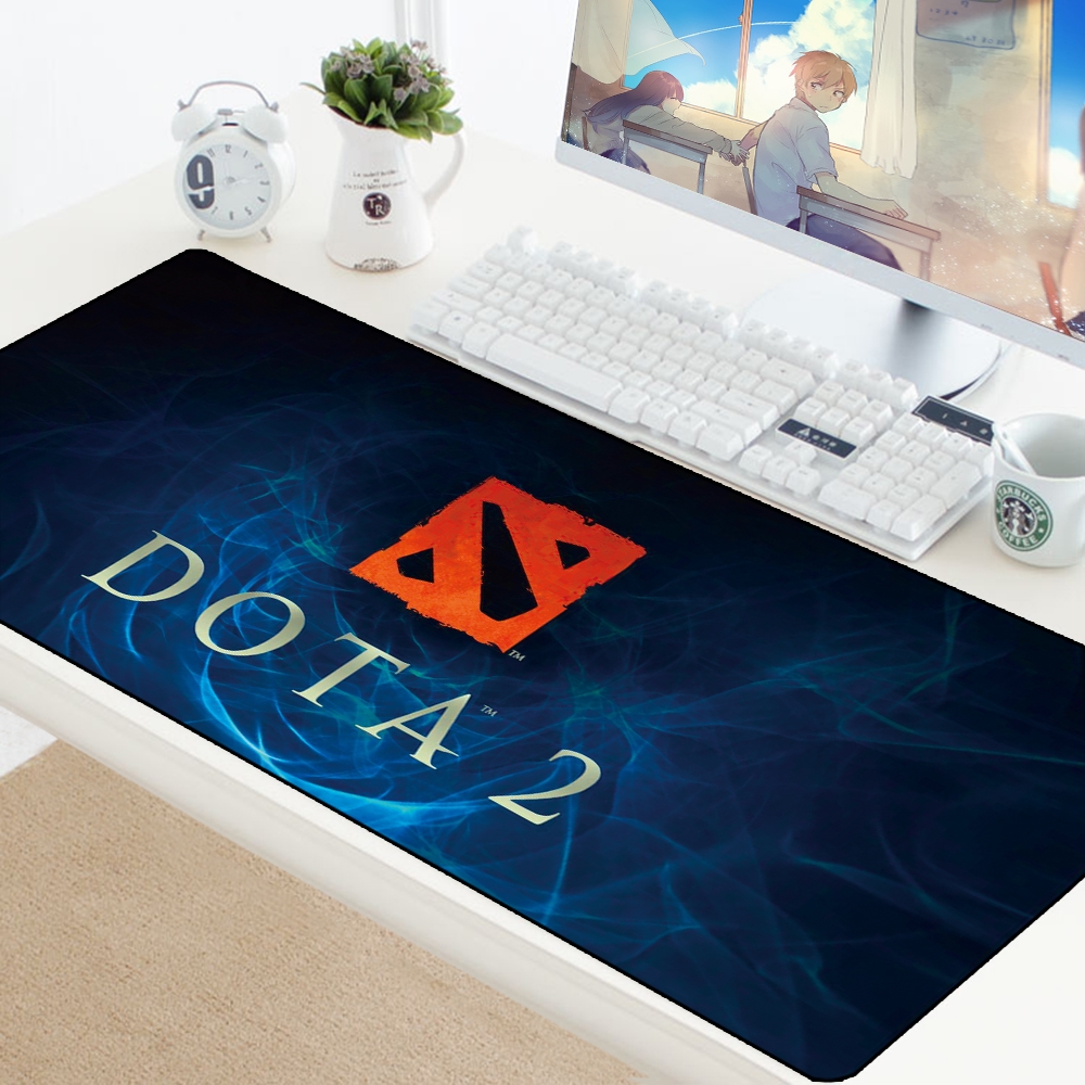DOTA 2 Gaming Mousepad DOTA LOGO XL Large Mouse Pad Locking Edge Rubber ...