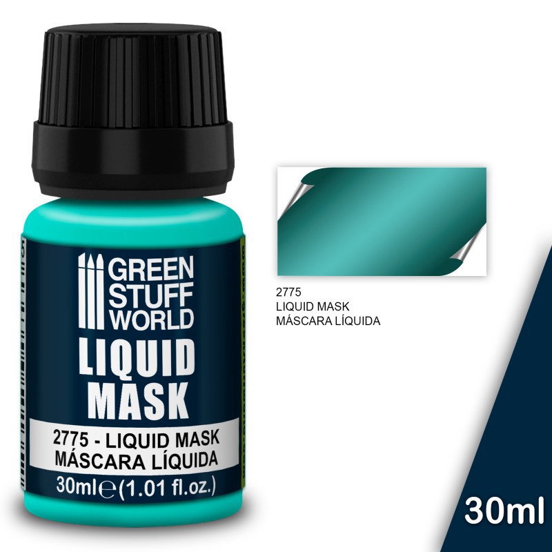 Liquid mask turquoise blue 30 ml Green Stuff World - Winnie&Cho - ThaiPick
