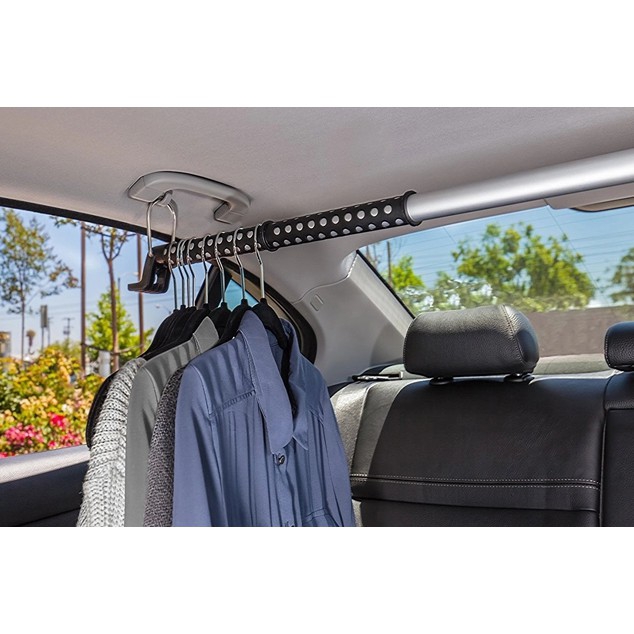 ส่งฟรี ราวแขวนผ้าในรถ car Clothes rail hanger ราวแขวนผ้า ที่แขวนผ้าใน ...