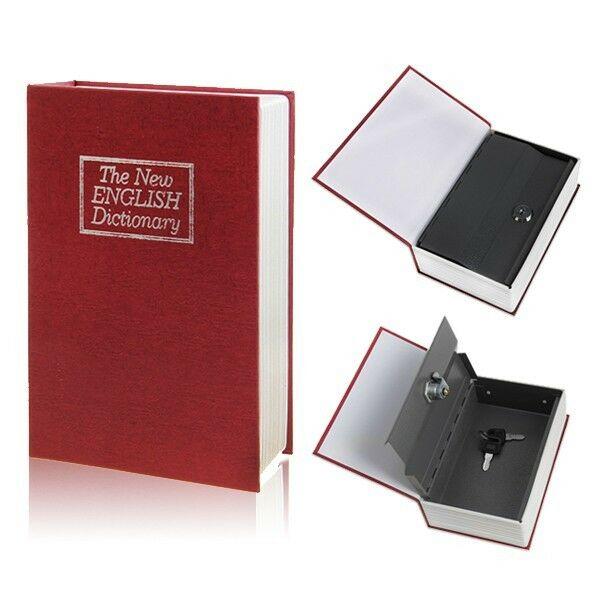 Book Safe ตู้เซฟ ในรูปแบบหนังสือ เชฟนิรภัย ขนาด 24x15.5x5.5cm (L) Safe ...
