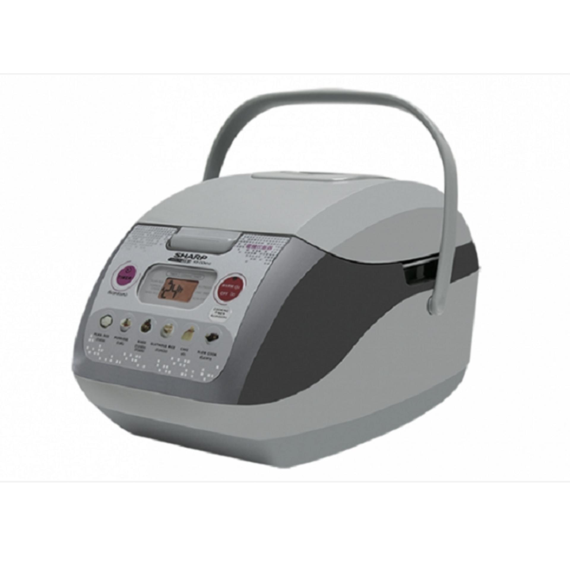 SHARP หม้อหุงข้าว คอมพิวเตอร์ไรซ์ ขนาด 1.1 ลิตร รุ่น KS-COM10 (ส่งฟรี) - MixASale