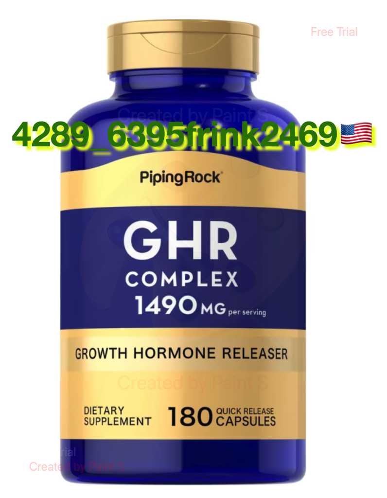 พร้อมส่ง!!!GHR Complex(Growth Hormone Releaser) 180เม็ด เสริมการเจริญ ...