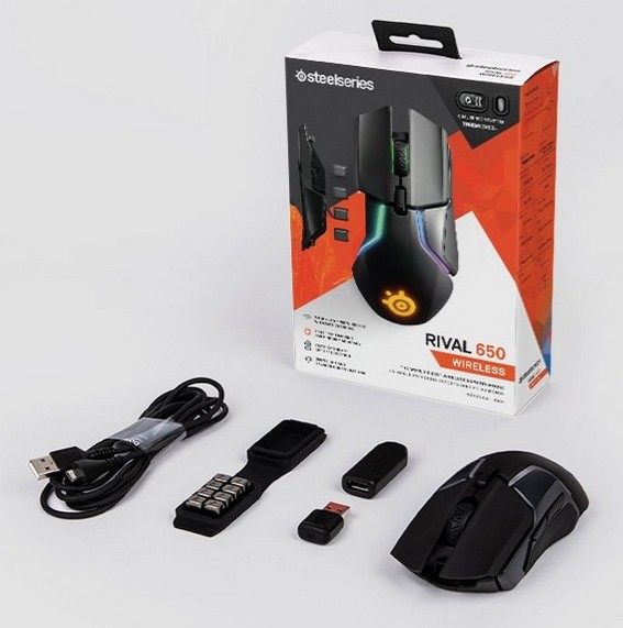 SteelSeries RIVAL 650 WIRELESS The First True Performance Wireless ...