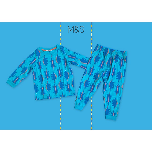 2-3Y MS Dino Pyjamas Set ชุดนอน ไดโนเสาร์ - Oxford Street Kids - ThaiPick