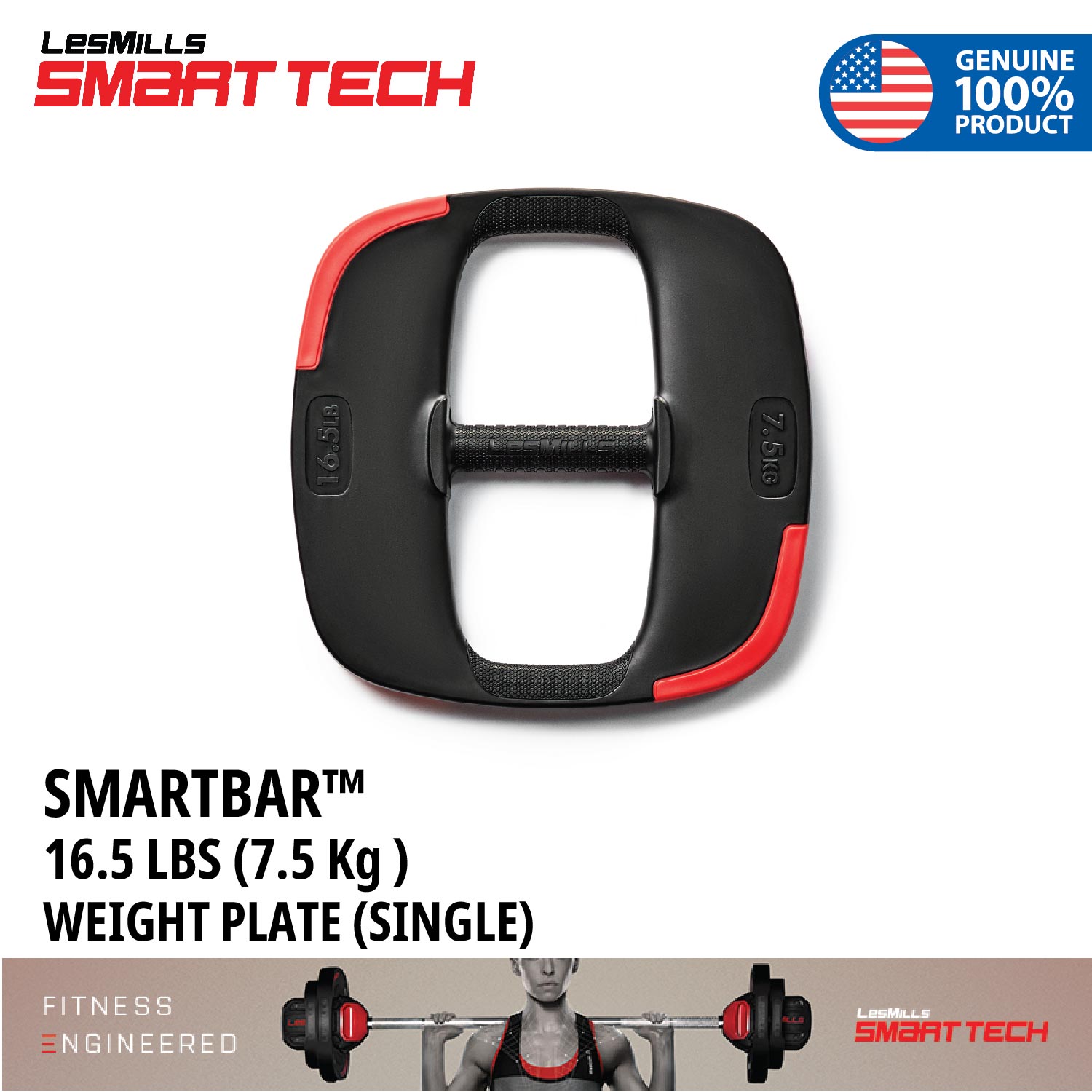 Lesmills SMARTBAR WEIGHT SET ชุดแผ่นน้ำหนักสมาร์ทบาร์ - Sportathlon ...