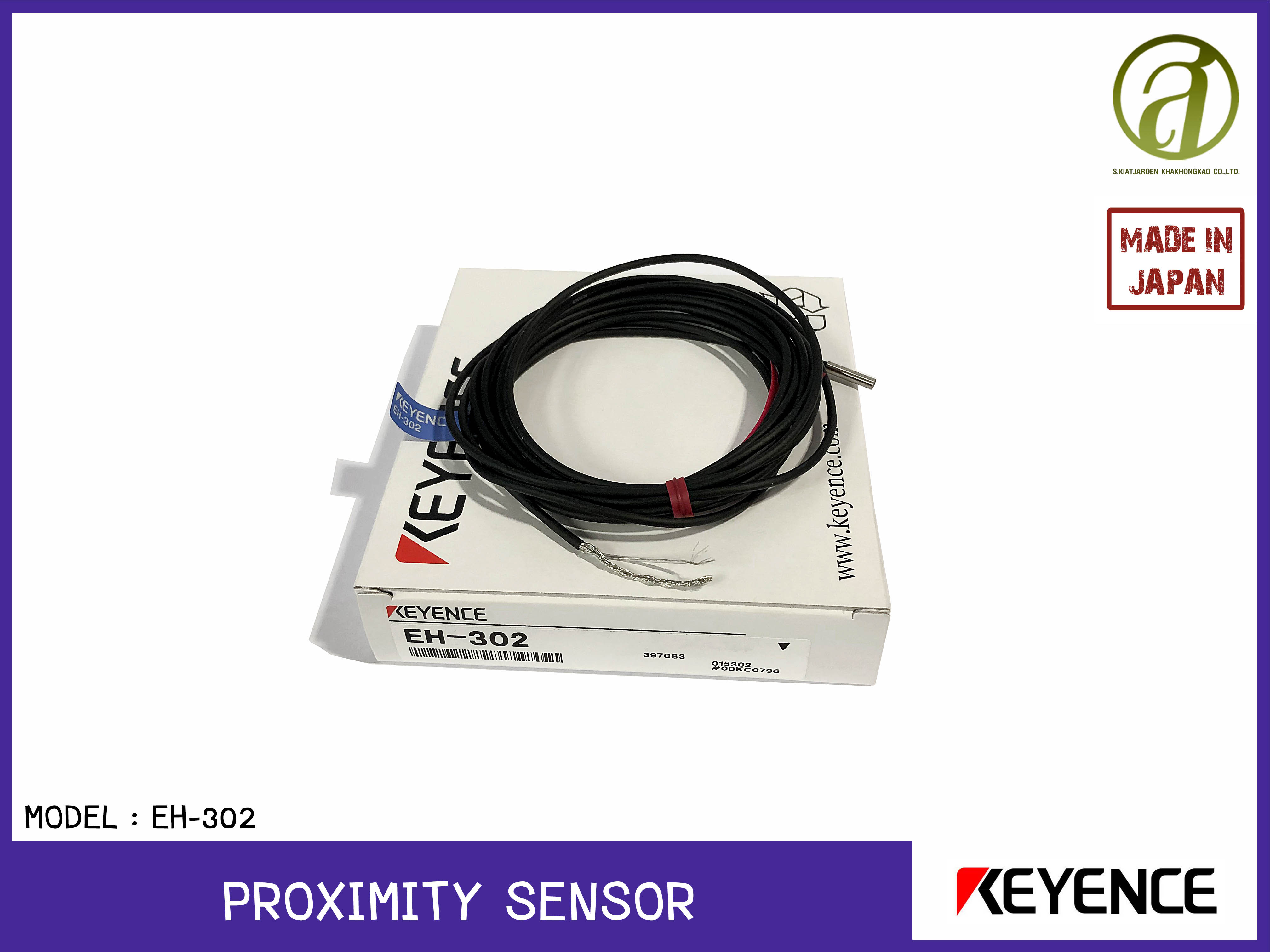 KEYENCE สายพร๊อกซิมิตี้เซ็นเซอร์ Proximity Sensor รุ่น EH-302 | Lazada ...
