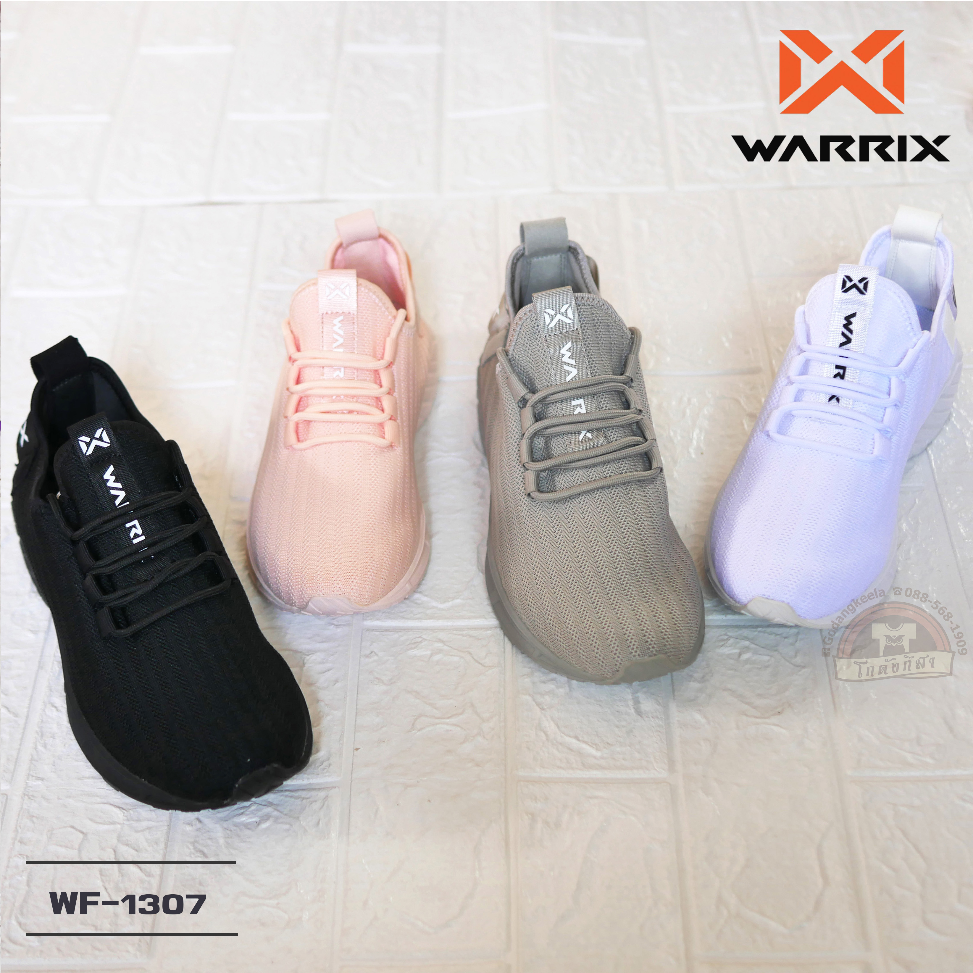 WARRIX รองเท้า รองเท้าวิ่ง Running WF-1307 สีชมพู วาริกซ์ วอริกซ์ ของ ...