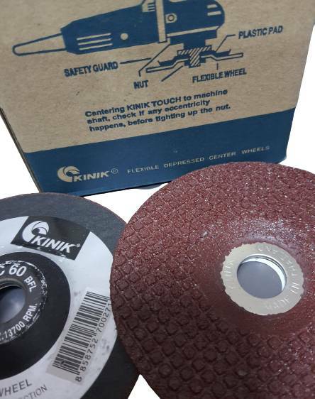 ใบเจียร 4 นิ้ว kinik คีนิค จำนวน 5 ใบ สำหรับงานขัดผิดละเอียดทุกชนิด คมม ...