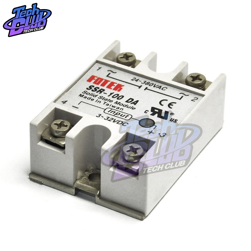 220V Relay Industrial Solid State Relay SSR 3-32V DC Input and 24 ...