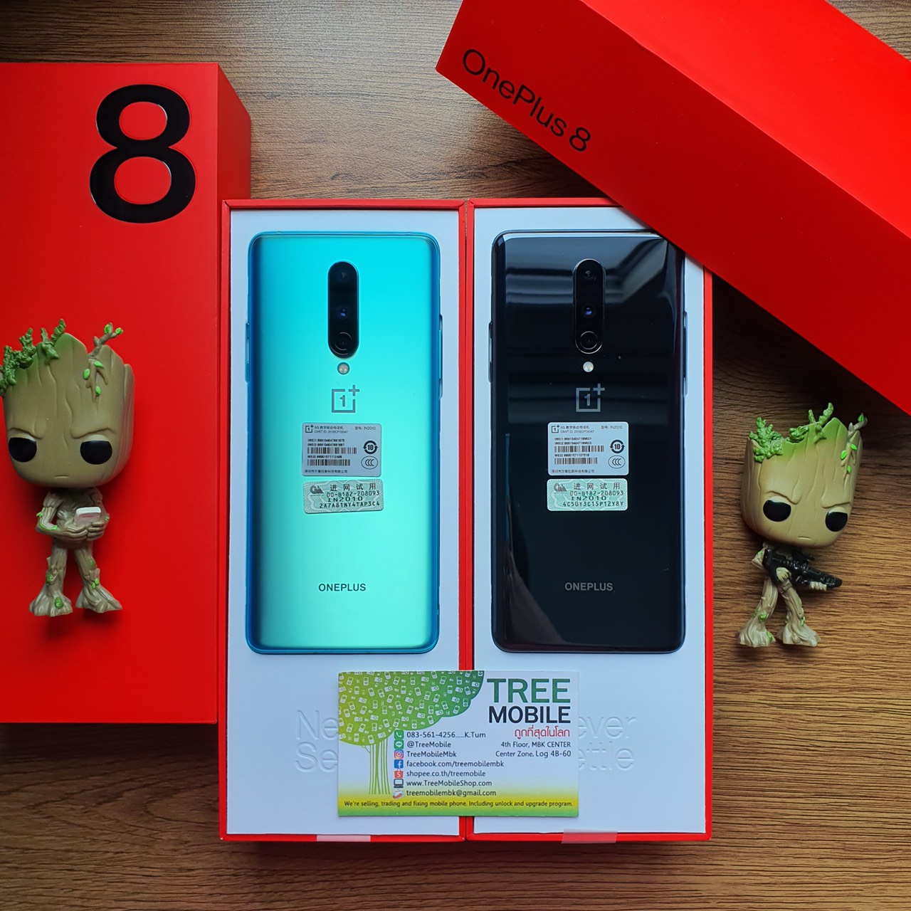 รีวิว OnePlus 8 128GB Ram8/256GB Ram12 ร้าน TreeMobile / Tree Mobile