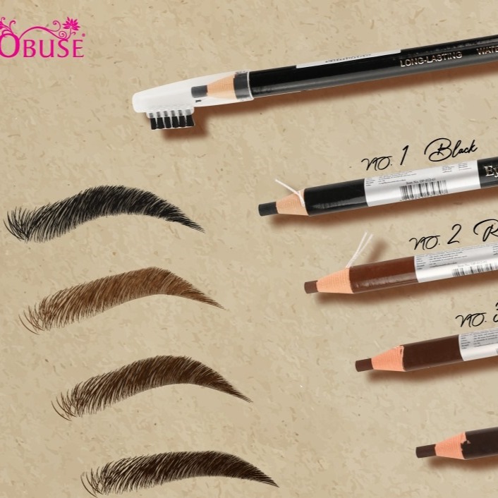 ดินสอเขียนคิ้ว โอบิวซ์ Obuse Eyebrow OP012 ดินสอเขียนคิ้วแบบเชือกไม่ ...