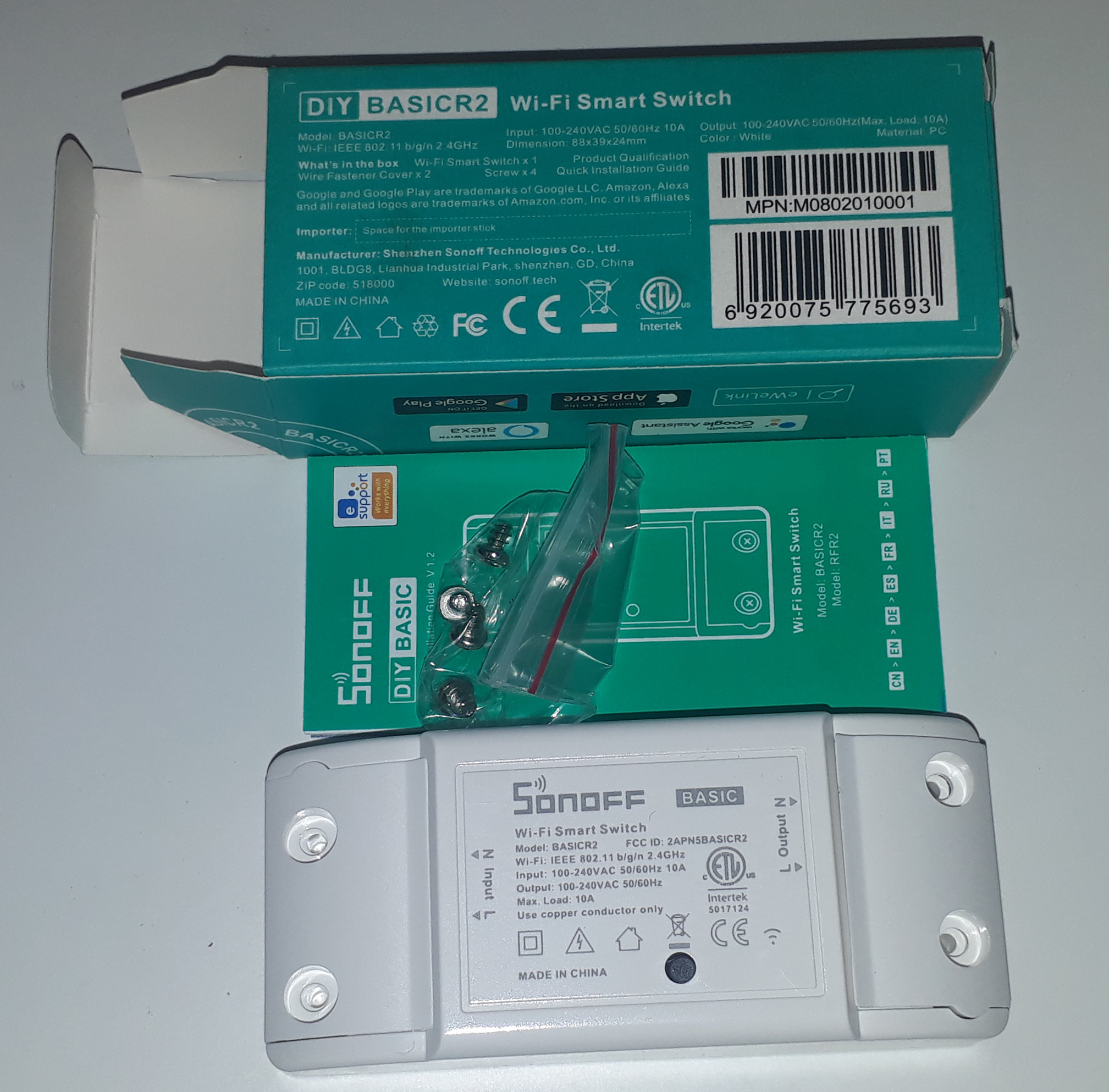 SONOFF WIFI Basic R2 - SAMAI2022 - ThaiPick