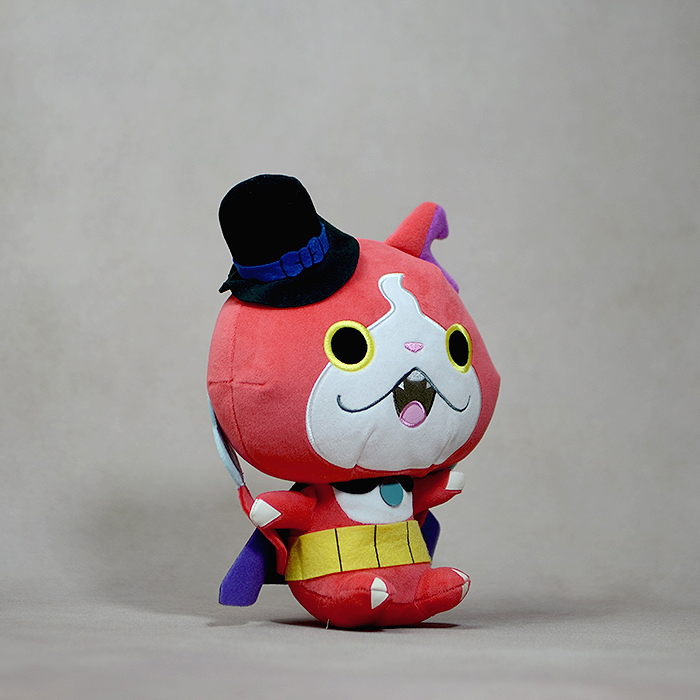 New Cute Japan Anime Yokai Watch Jibanyan Komasan Cat Cos Magician ...