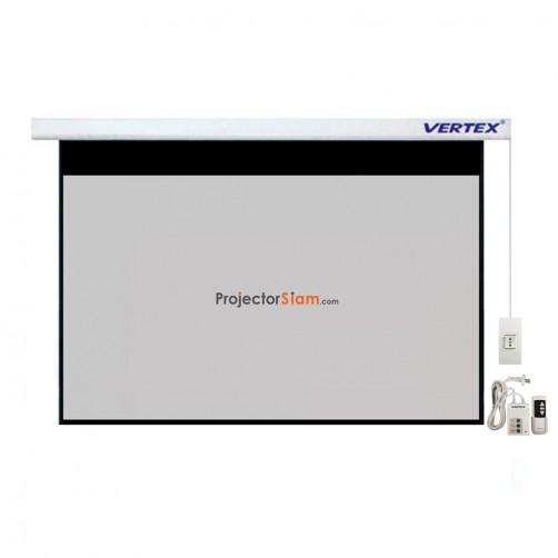 Vertex Motor 120 นิ้ว 16:10 จอโปรเจคเตอร์ screen projector จอมอเตอร์ ...