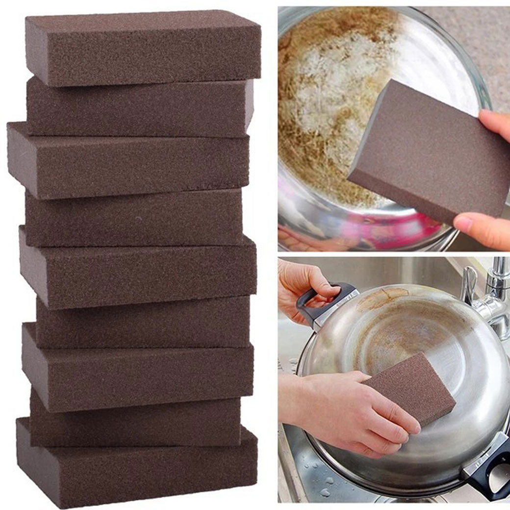 Cobol shop 5 ชิ้น Magic Nano Sponge Heavy Duty ฟองน้ำนาโน สำหรับ งาน ...