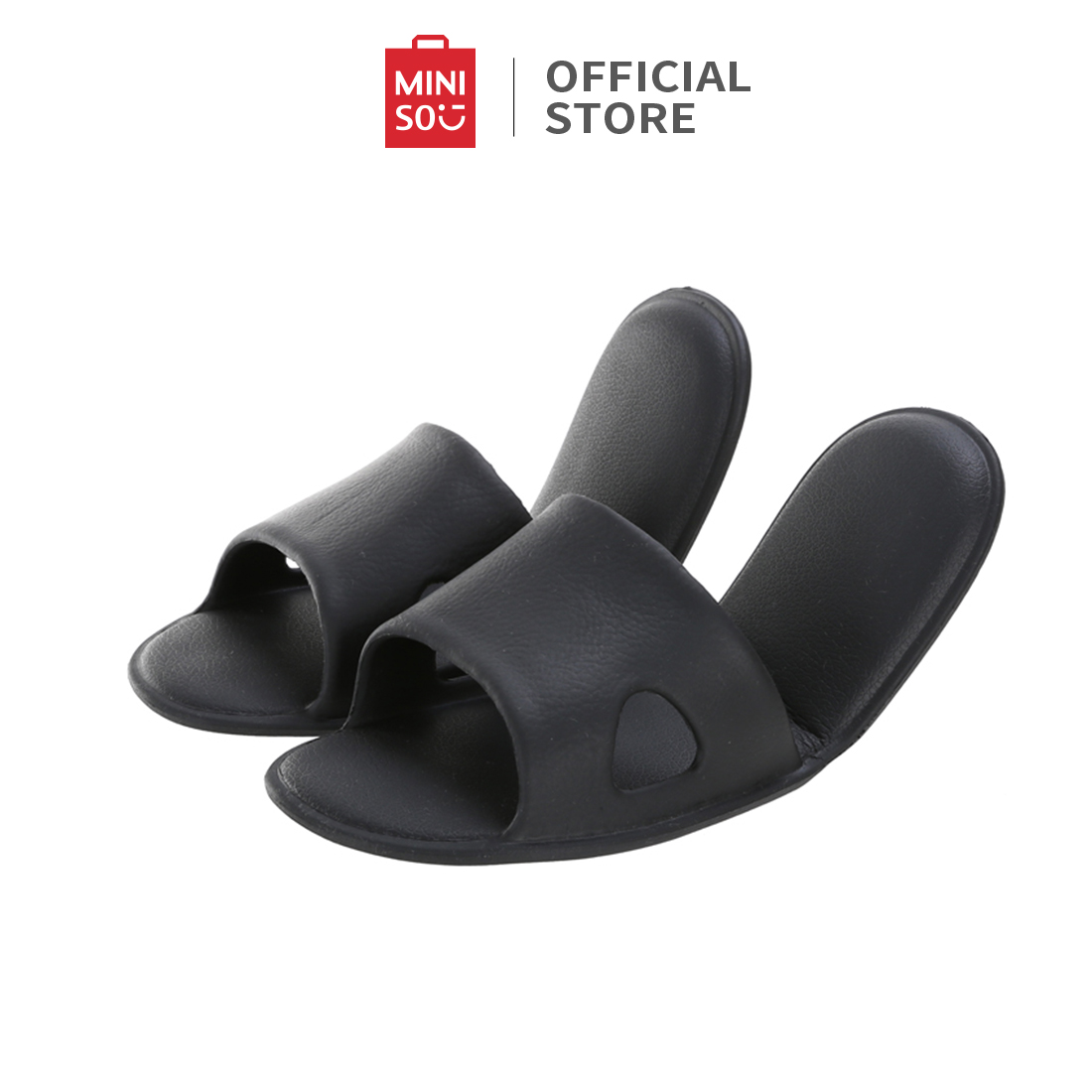 MINISO รองเท้า รองเท้าผู้ชาย รองเท้าแตะแบบพับได้ Men's Foldable ...