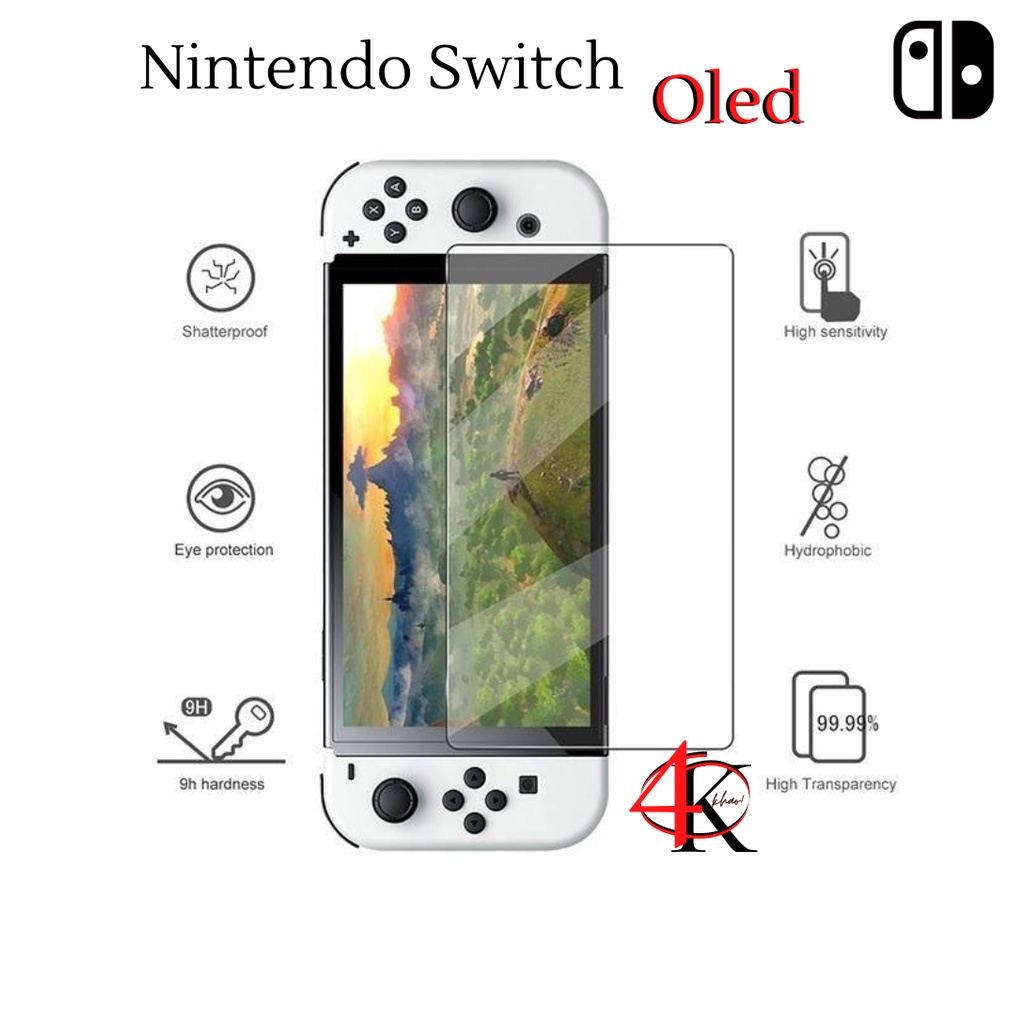 4Khao.s ฟิล์มกระจก Nintendo Switch OLED Film 9H ชัด แกร่ง เล่นเกมลื่น ไม่สะดุด - กล้วยช้อป ...