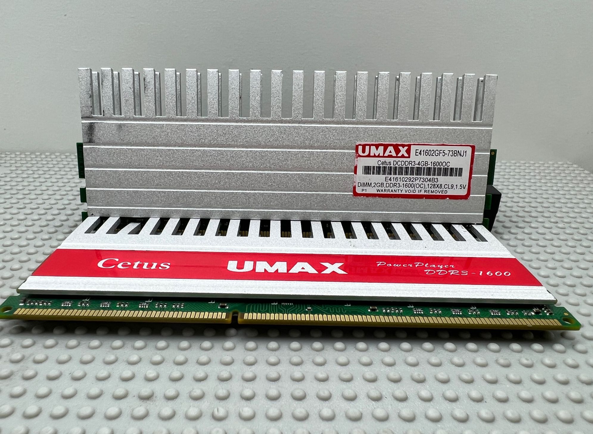 Ram PC DDR3 ยี่ห้อUmax 4g. (2*2) Bus 1600MHz.(มือสอง) | Lazada.co.th