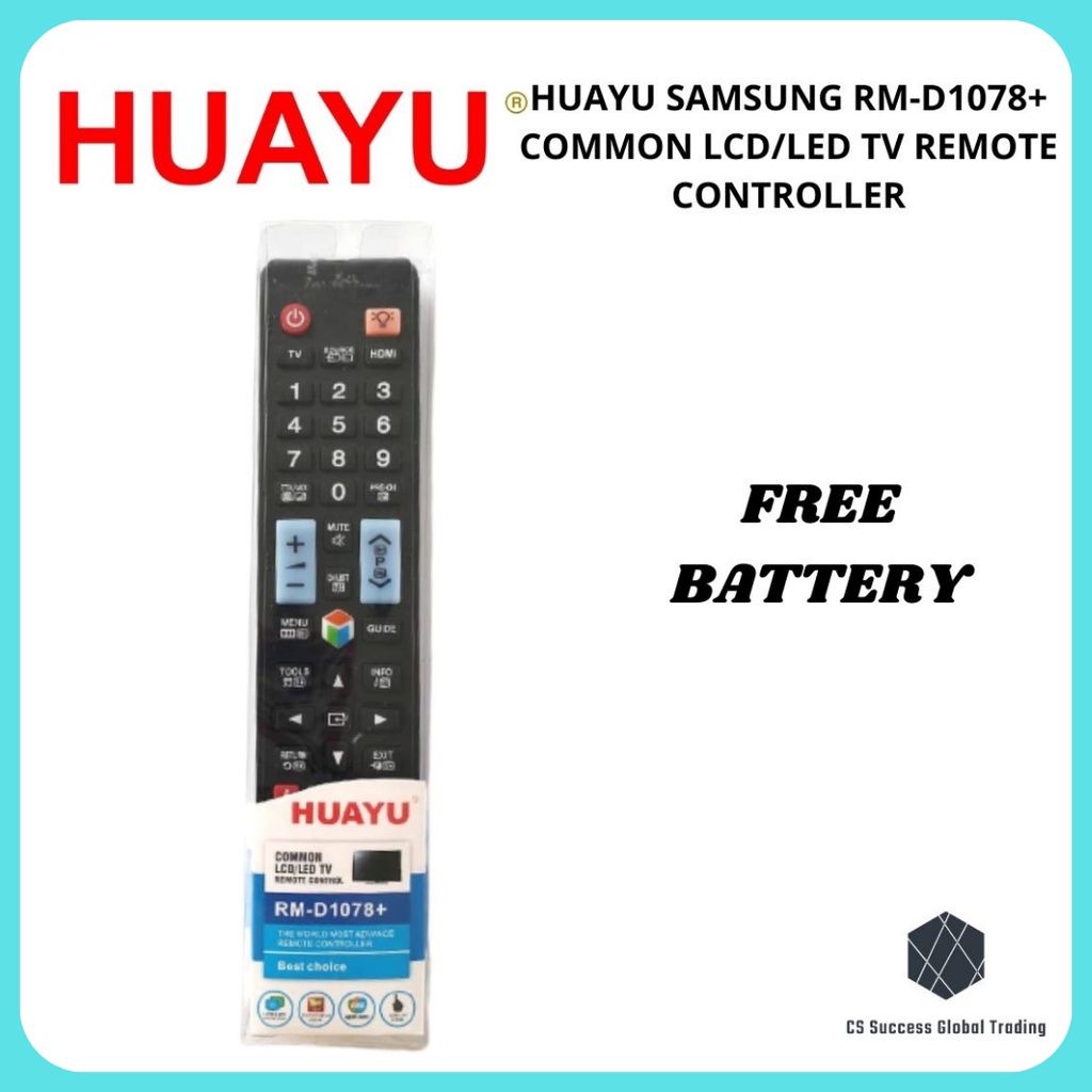 Huayu ซัมซุง RM-D1078ทั่วไป lcdled ทีวีควบคุมระยะไกล | Lazada.co.th