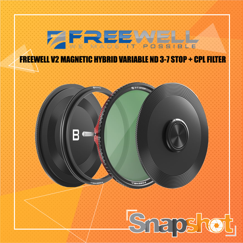 FREEWELL V2 MAGNETIC HYBRID VARIABLE ND 3-7 STOP + CPL FILTER [FW-V2-3 ...
