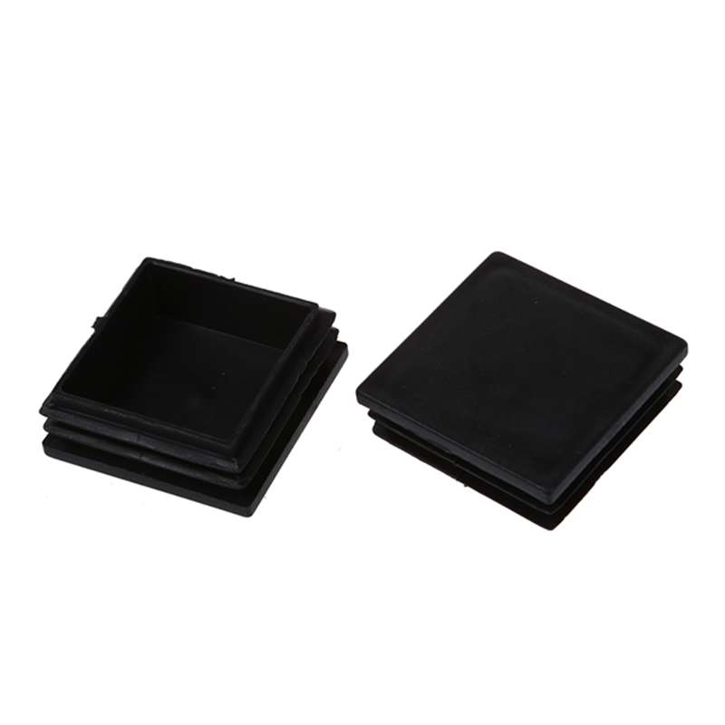 Plastic Square Tubing Tube Insert Blanking End Caps 50mm 2 inch 4 Pcs ...