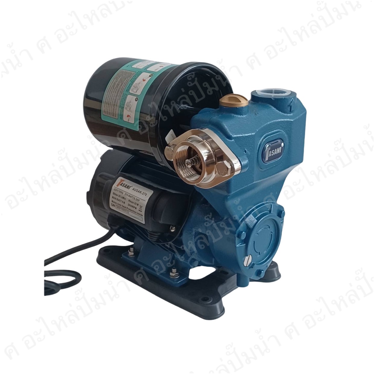 ปั๊มน้ำอัตโนมัติ Tasani รุ่น AUSAK-370 watt/ 0.5HP แรงดันคงที่ | Lazada ...