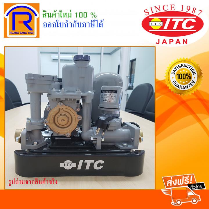 ITC (ไอทีซี) ปั้มน้ำอัตโนมัติแรงดันคงที่ ถังเหลี่ยม ขนาด 150วัตต์ รุ่น ...