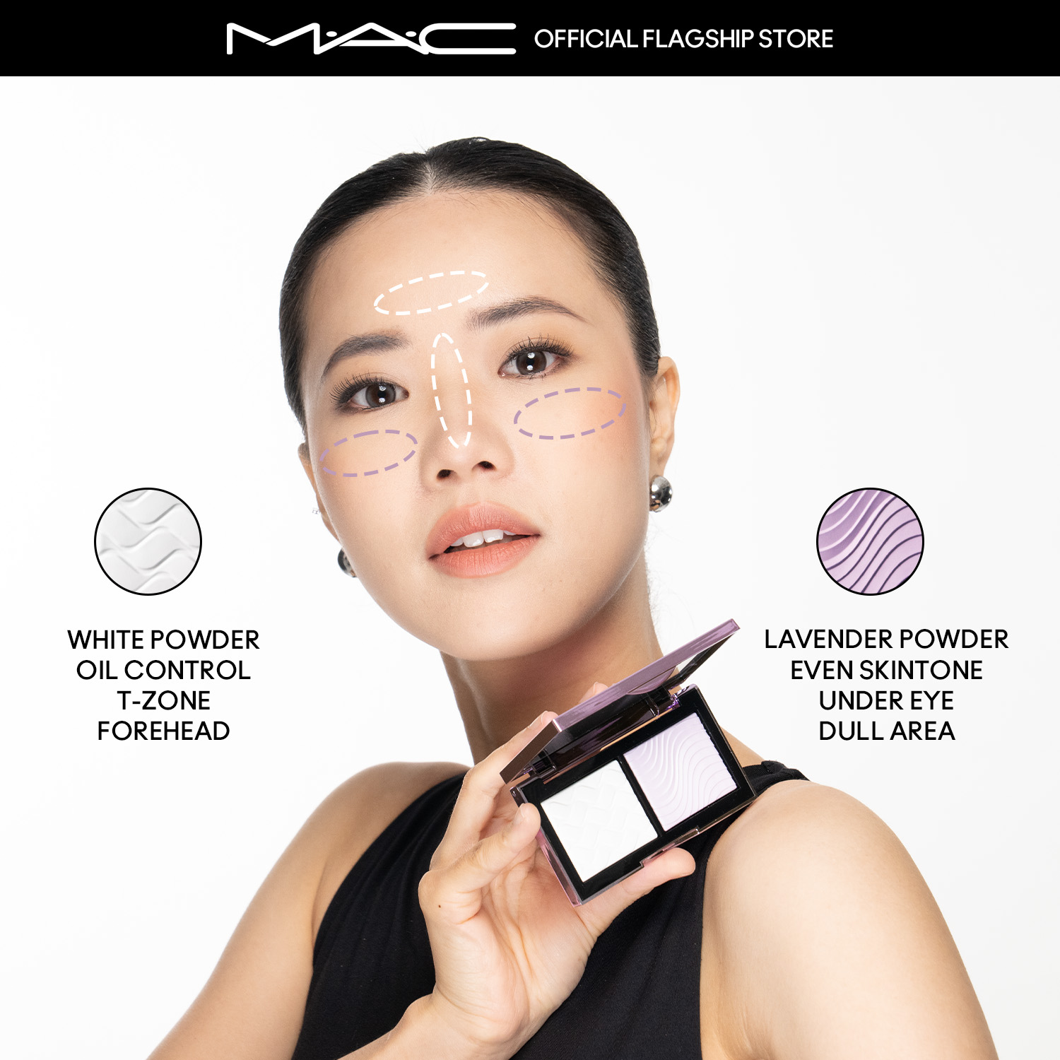 MAC Studio Fix Pro Set Blue Pressed Powder Duo แมค แป้งฝุ่น Studio Fix ...